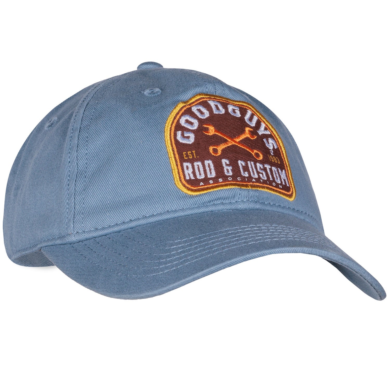 Wrench Dad Hat Blue | Goodguys Merchandise, LLC