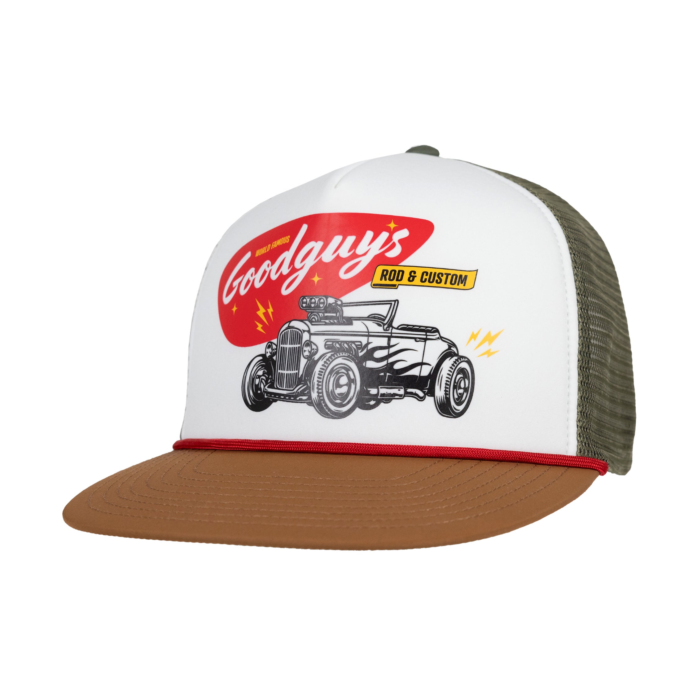 Vintage Hot Rod Deep Fit Trucker Hat | Goodguys Merchandise, LLC