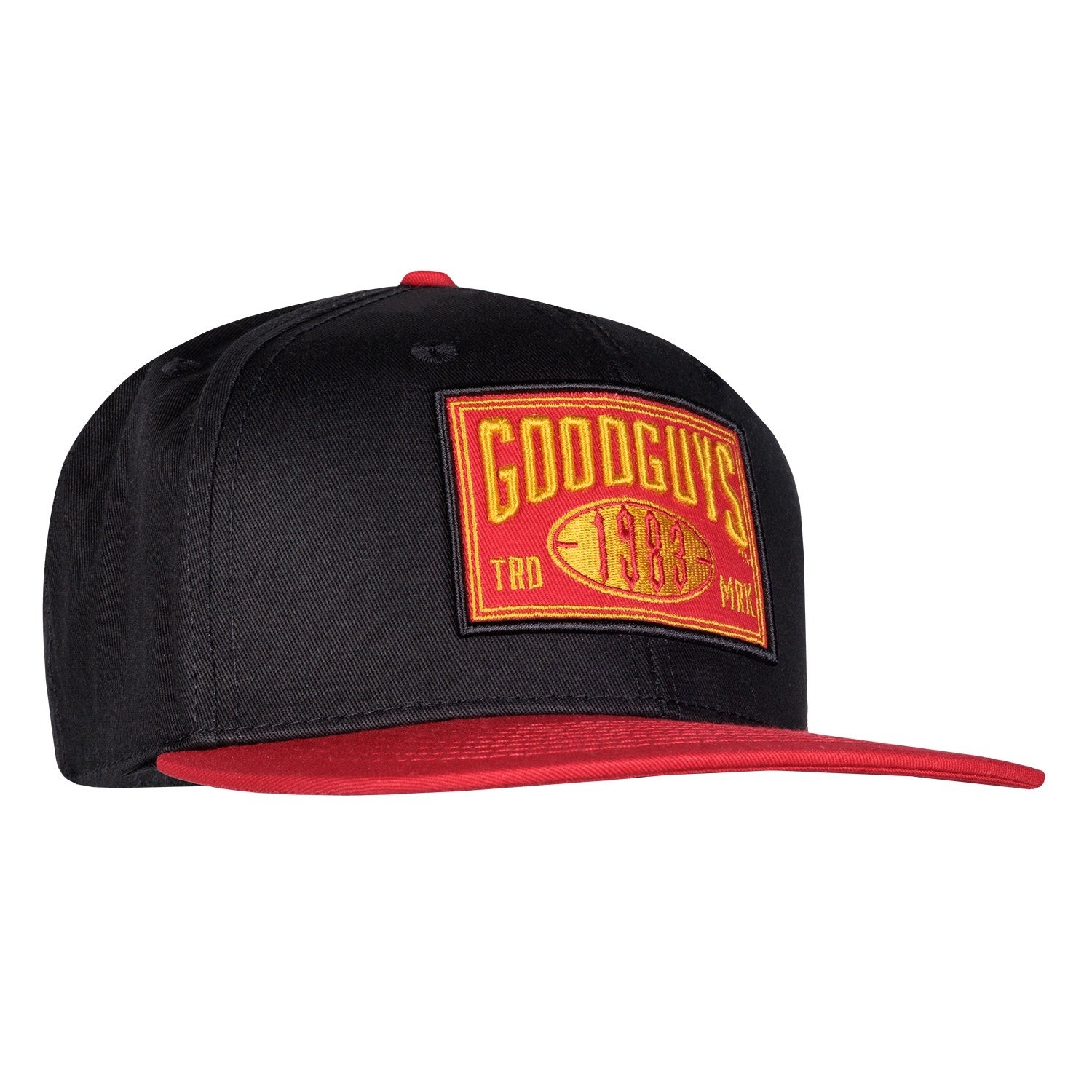 Trademark Flat Bill Black/Red | Goodguys Merchandise, LLC