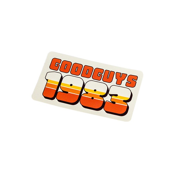 1983 Sticker | Goodguys Merchandise, LLC