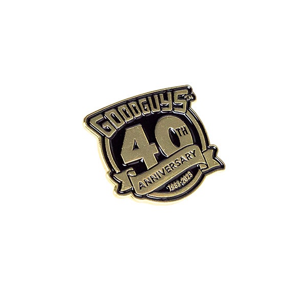 40th Anniversary Lapel Pin | Goodguys Merchandise, LLC